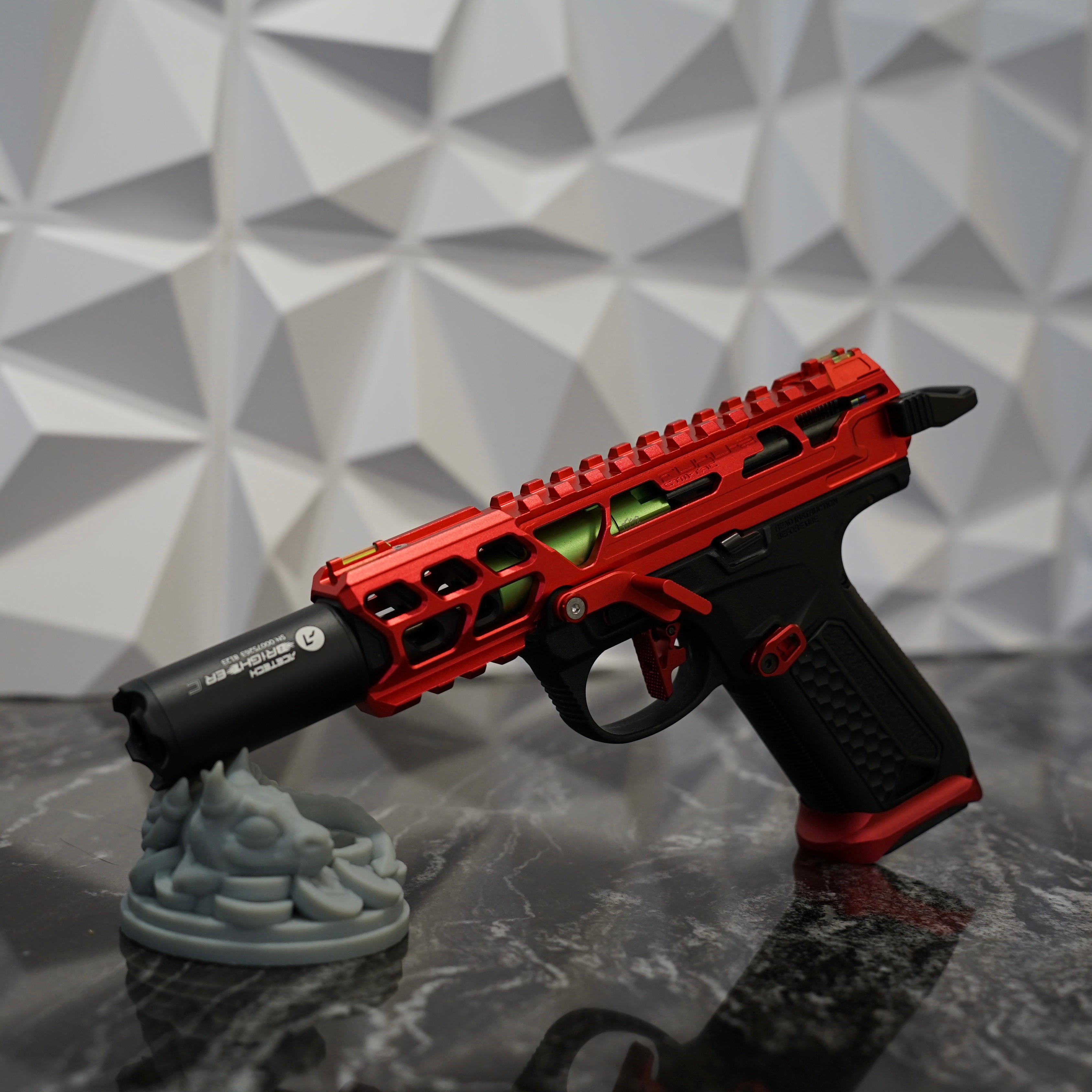 Custom AAP-01 Black / Red / Green TDC