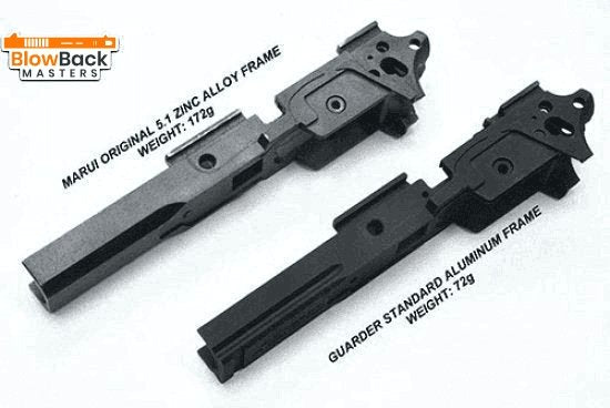 Aluminum Frame for MARUI HI-CAPA 5.1 (Standard/INFINITY/Black)