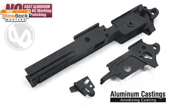 Aluminum Frame for MARUI HI-CAPA 5.1 (Standard/INFINITY/Black)